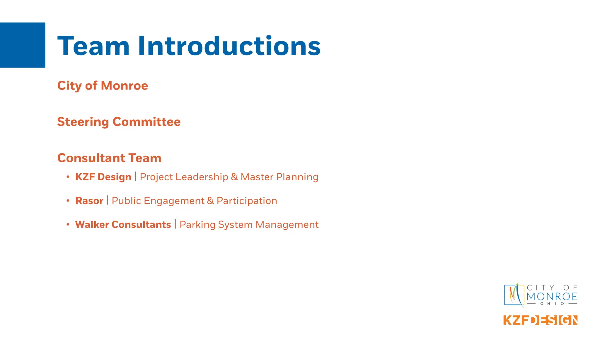 Monroe Downtown Master Plan Public Meeting 2 Presentation | PPT