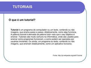 Tutorial | PPT