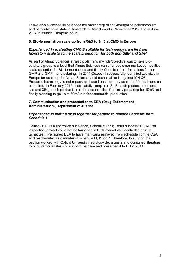 Parveen Bhatarah CV Appendix