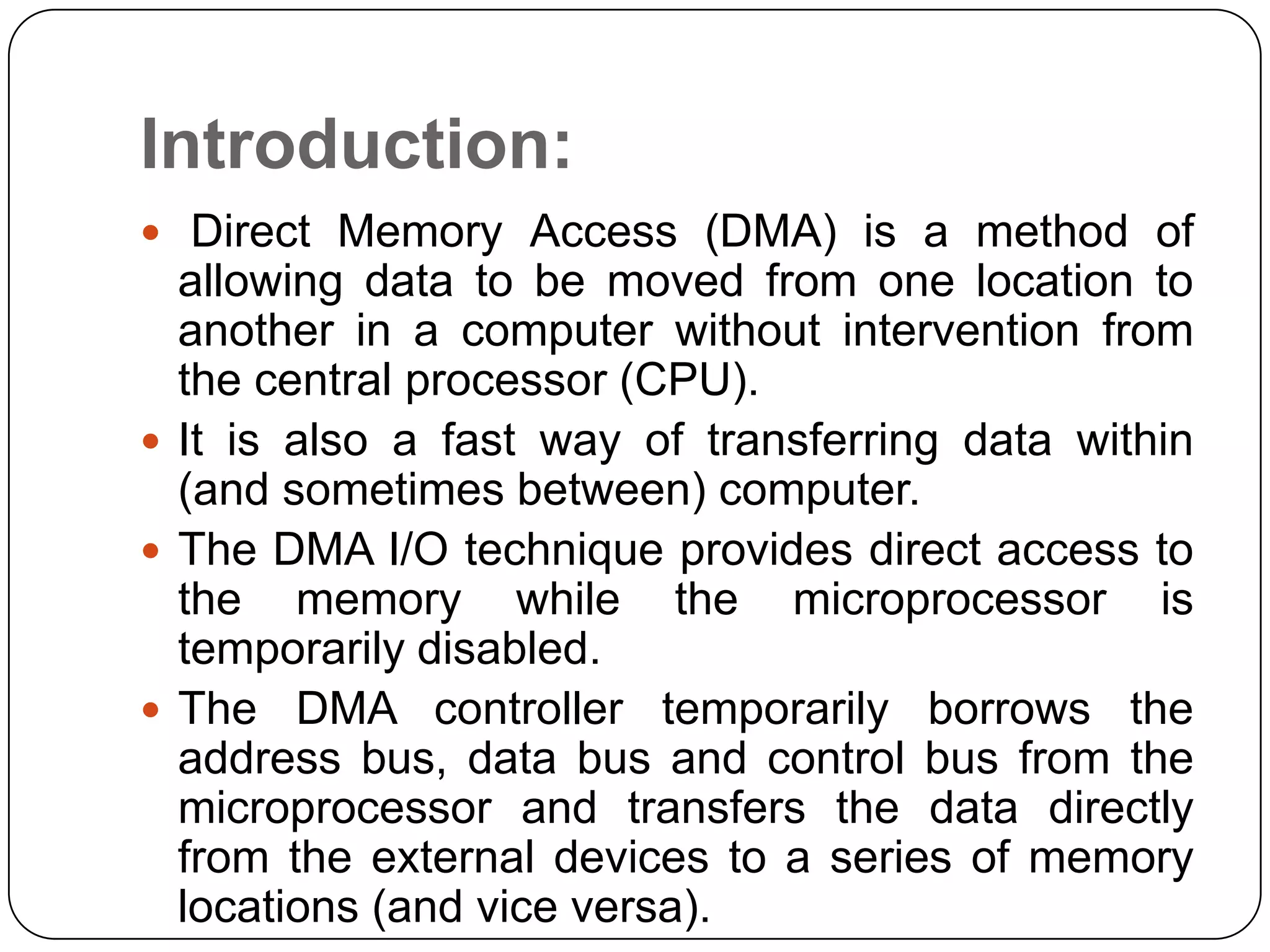 8237 dma controller | PPTX