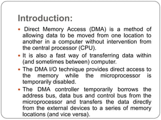 8237 dma controller | PPTX