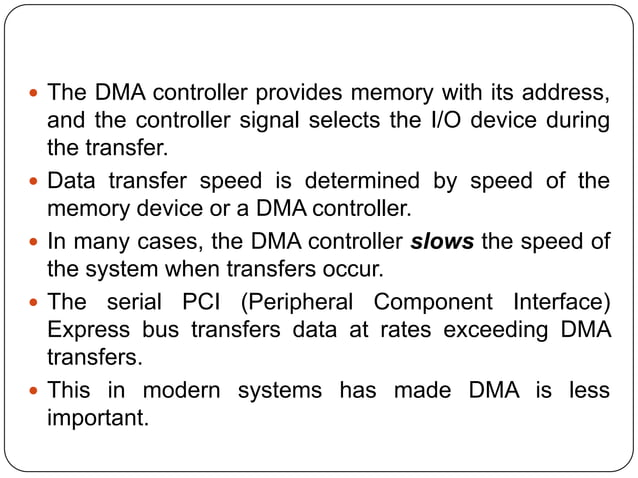 8237 dma controller | PPTX | Computer Peripherals | Computing
