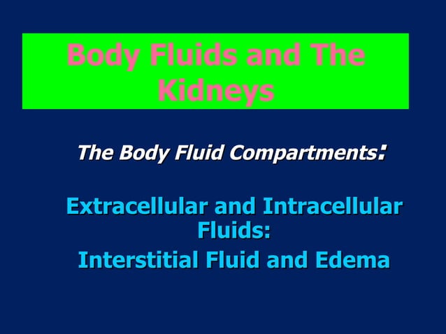 823963 body-fluids | PPT