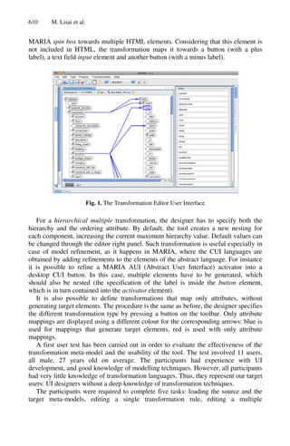 SMARCOS CNR Paper Supporting Transformations across user interface | PDF