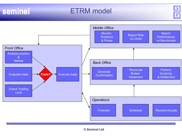 Seminel ETRM Process Model | PDF | Business | Business and Finance