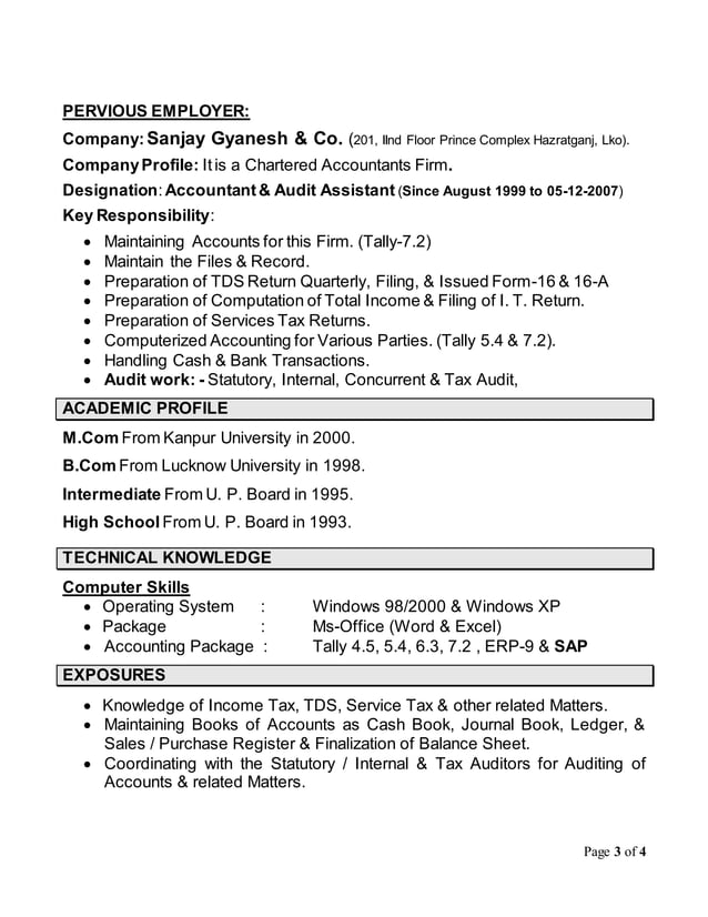 C.V._NEERAJ_PANDEY | DOCX | Business Accounting & Finance | Business