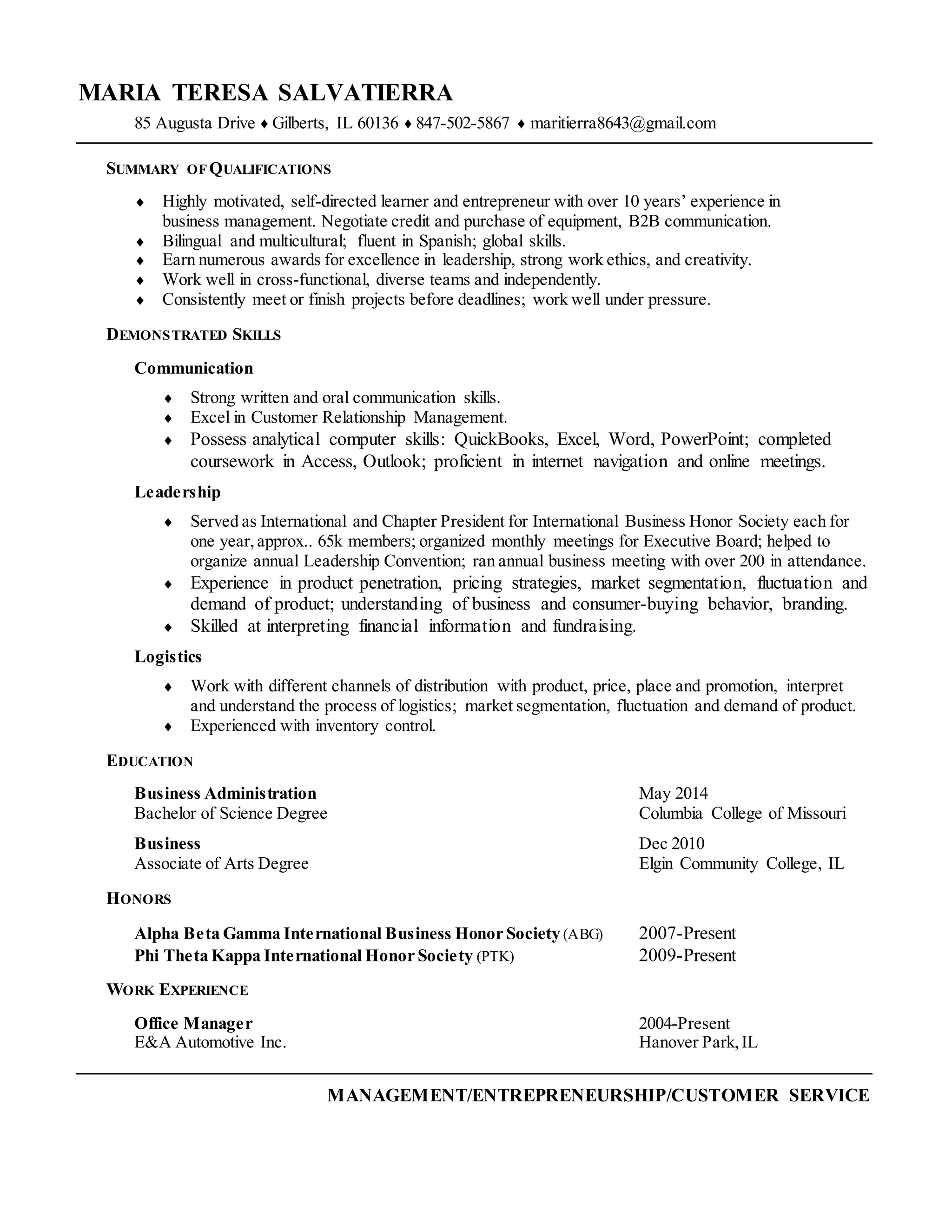 Maria Teresa Salvatierra Résumé_12 | DOCX