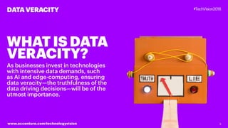 Data Veracity & Integrity - Tech Vision 2018 | PDF