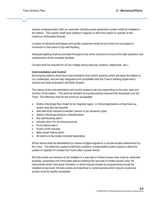 Town of Stony Plain - Municipal Design Standards | PDF