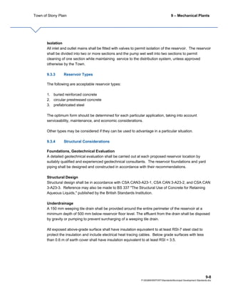 Town of Stony Plain - Municipal Design Standards | PDF