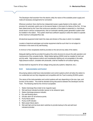 Town of Stony Plain - Municipal Design Standards | PDF