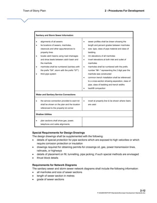 Town of Stony Plain - Municipal Design Standards | PDF
