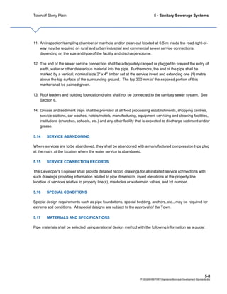 Town of Stony Plain - Municipal Design Standards | PDF