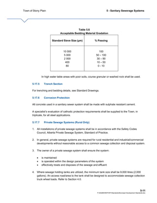 Town of Stony Plain - Municipal Design Standards | PDF