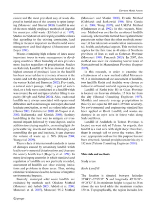 A new method for environmental site assessment | PDF