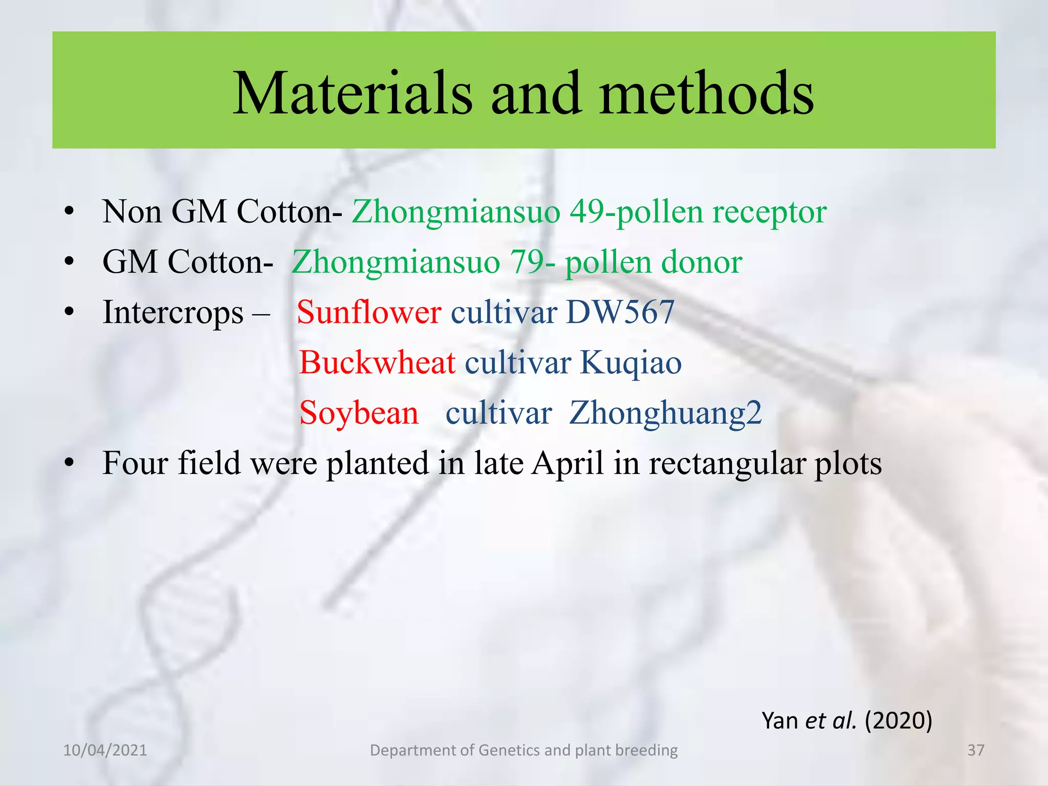 Genetic pollution | PPTX