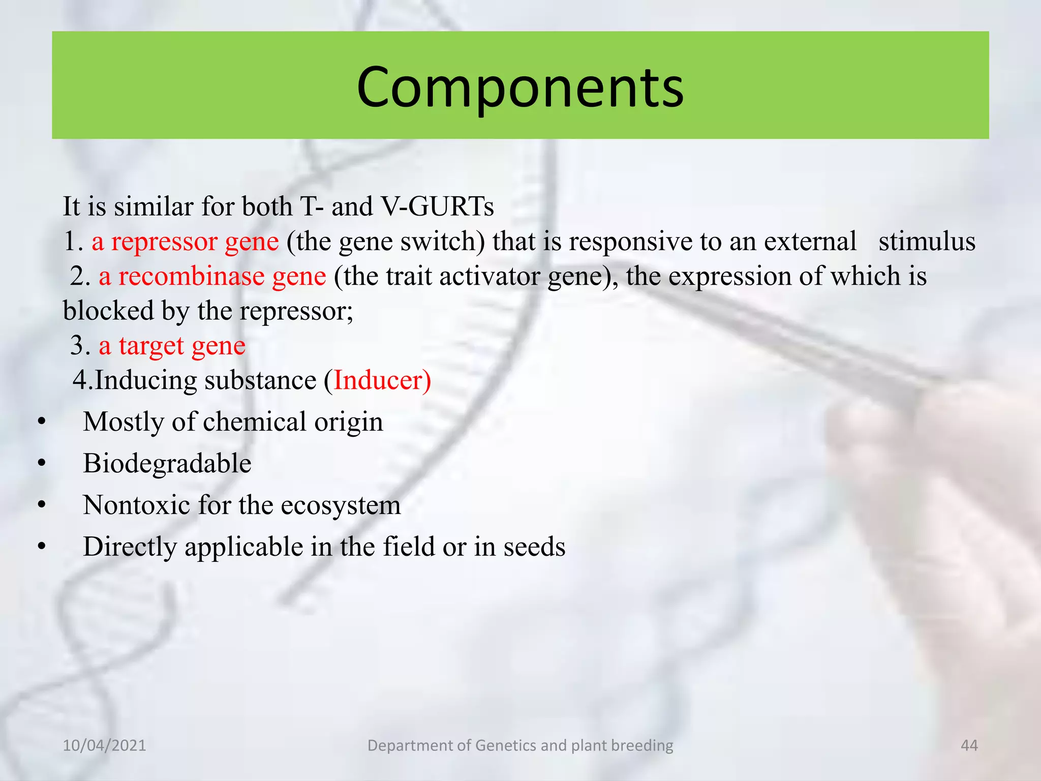 Genetic pollution | PPTX