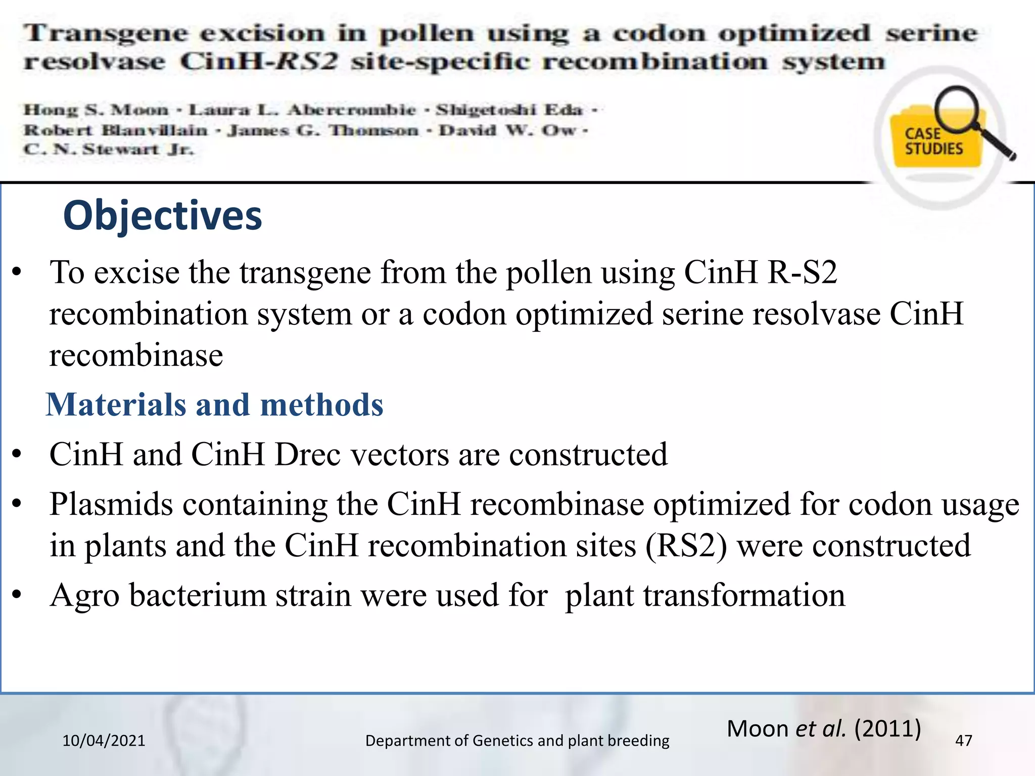 Genetic pollution | PPTX
