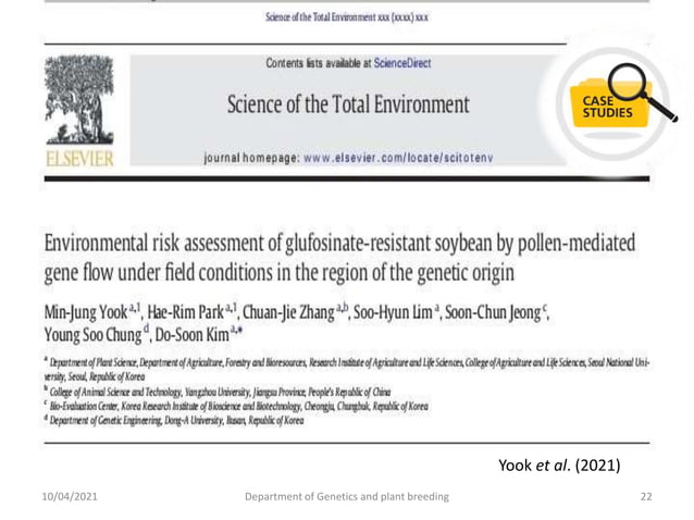 Genetic pollution | PPTX