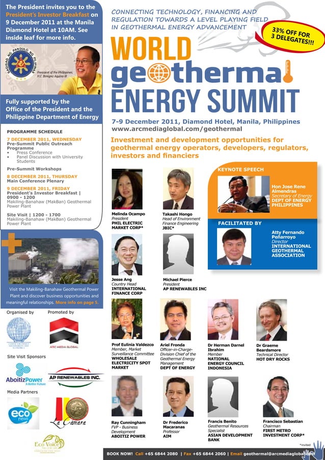 World Geothermal Energy Summit | PDF