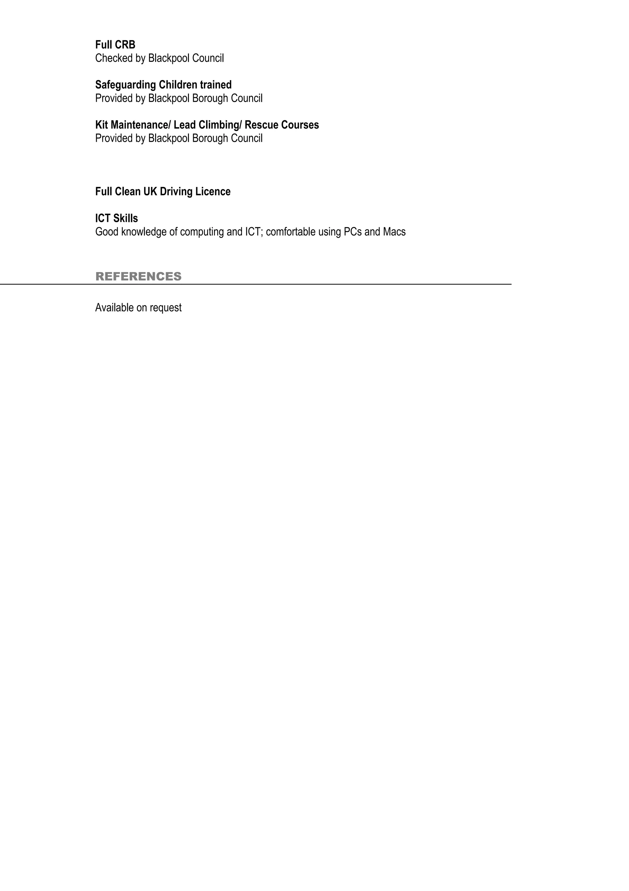 Martin Dunderdale CV. 3 | DOC