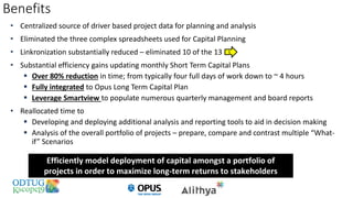 Connected Planning Using EPM Cloud at Opus Group | PDF