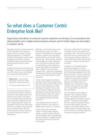 Building the Customer Centric Enterprise | PDF