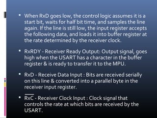 8251 usart programmable communication interface by aniket bhute | PPT