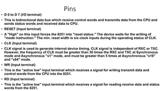 8251 IC.pptx | Operating Systems | Computer Software and Applications