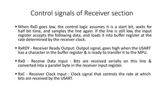 8251 USART.pptx | Computer Networking | Computing