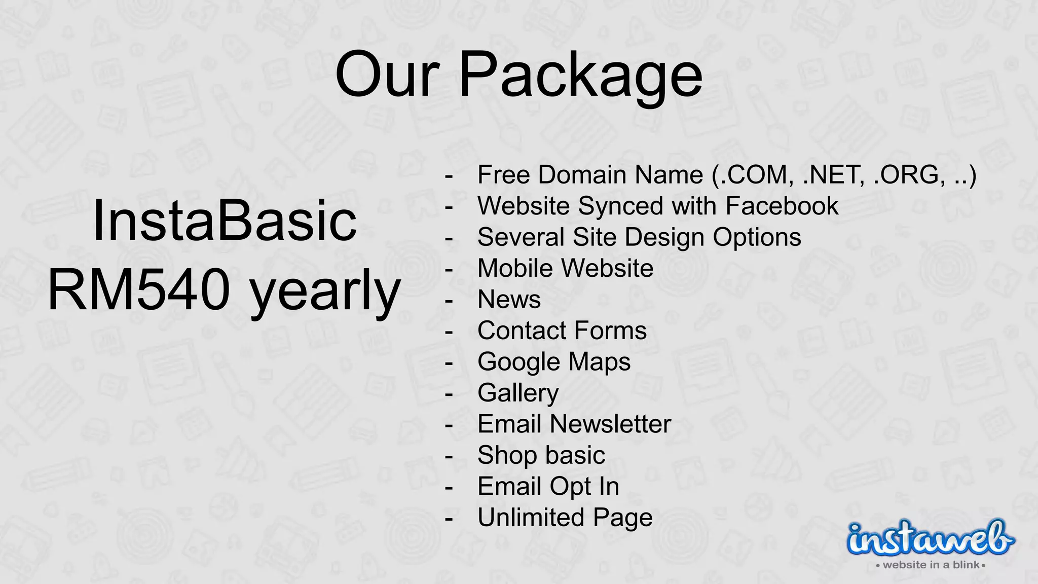 Instaweb Company Profile | PPT