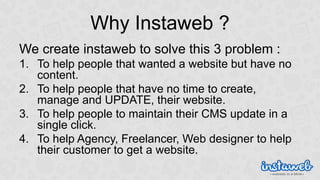 Instaweb Company Profile | PPT