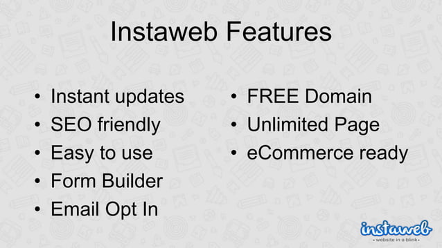 Instaweb Company Profile | PPT