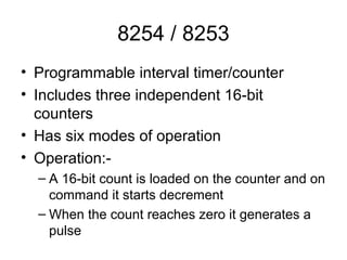 Programmable Timer 8253/8254 | PPT