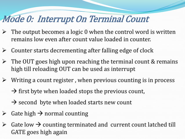 8254 Programmable Interval Timer by vijay | PPTX