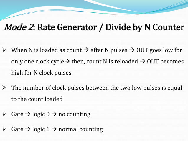 8254 Programmable Interval Timer by vijay | PPTX
