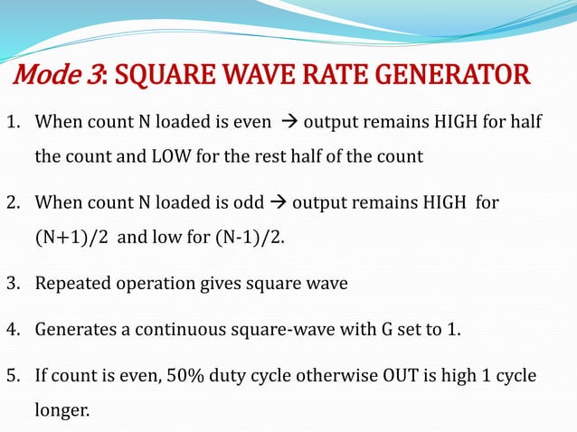 8254 Programmable Interval Timer by vijay | PPTX