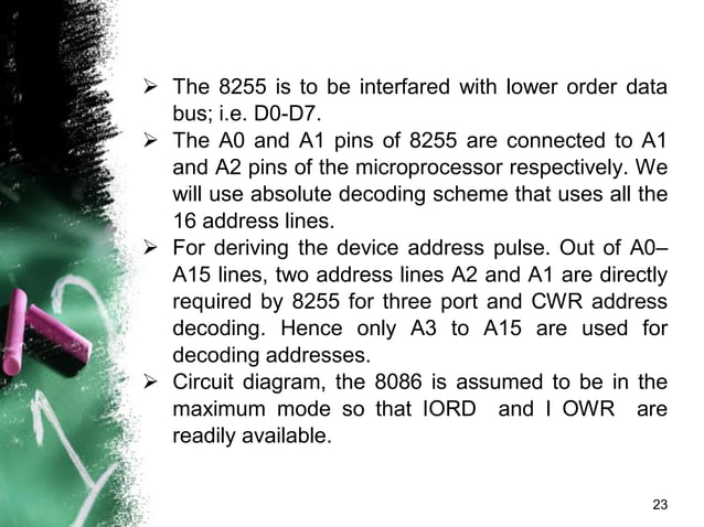 8255 & IO Interfacing.pdf | Operating Systems | Computer Software and Applications
