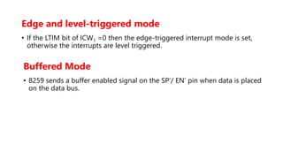 8259 Operating Modes.pptx | Operating Systems | Computer Software and Applications