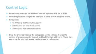 Intel 8259 - Programmable Interrupt Controller | PPTX