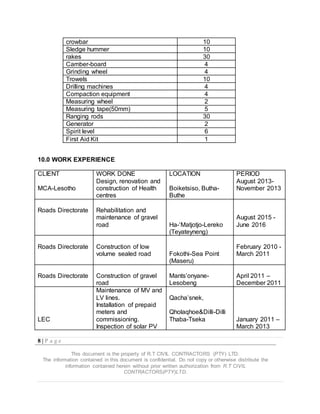 rtcc CONSTRUCTION profile revised | PDF