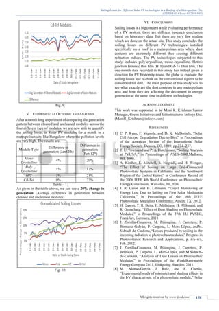 Soiling Losses | PDF