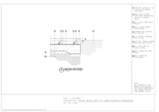 1-1B WOOD DECK TERMINATION | PDF