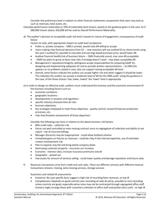 Auditing An International Approach 8th Edition Smieliauskas Solutions Manual | PDF