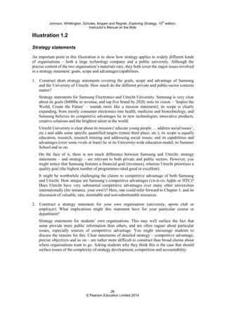 Solution Manual for Exploring Strategy Text Only, 10/E | PDF