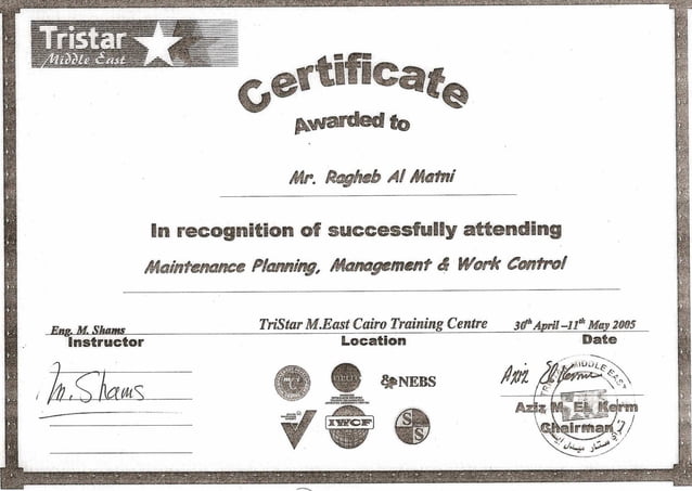 Certificates | PDF
