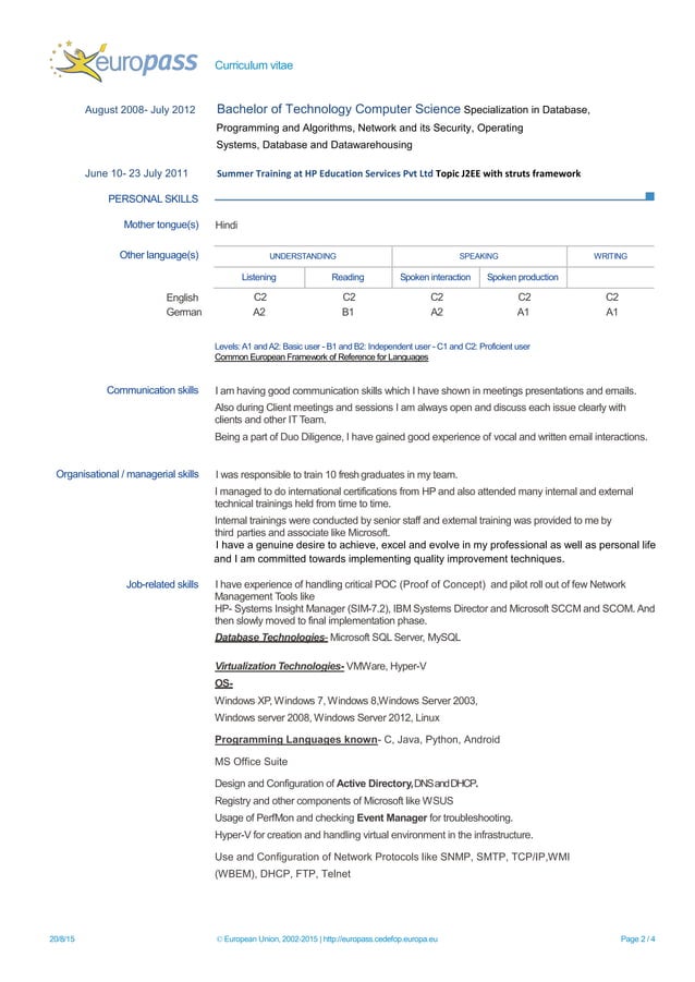 MANISH KUMAR CV | PDF