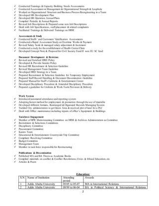 Habtamu_Legesse_Belayneh_Resume | DOCX | Resume Writing and Advice ...