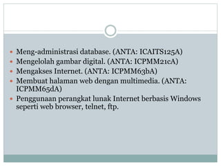 8270 standar keahlian internet (apjii) | PPTX