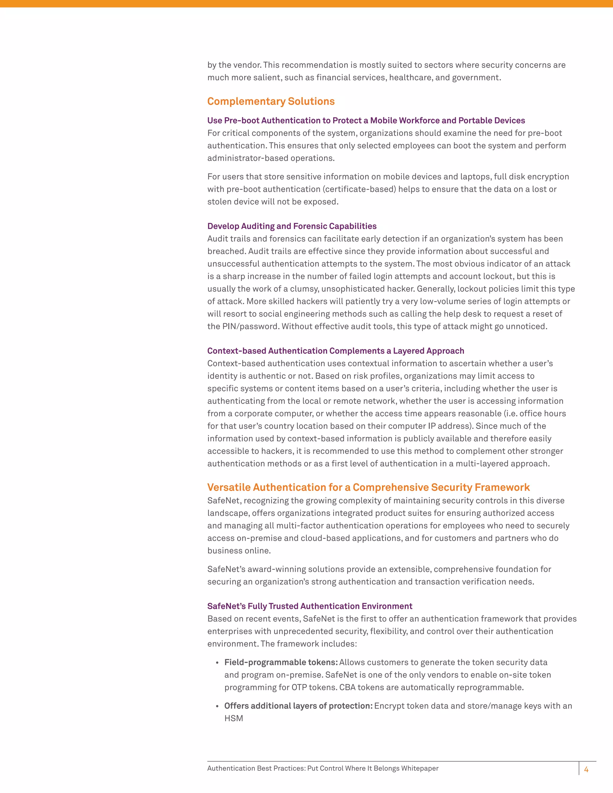 Authentication_Best_Practices_WP(EN)_web | PDF | Information and Network Security | Computing